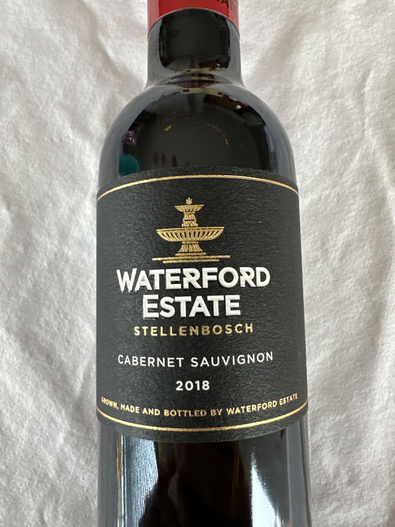 2018 Waterford Estate Cabernet Sauvignon, South Africa, Coastal Region, Stellenbosch - CellarTracker