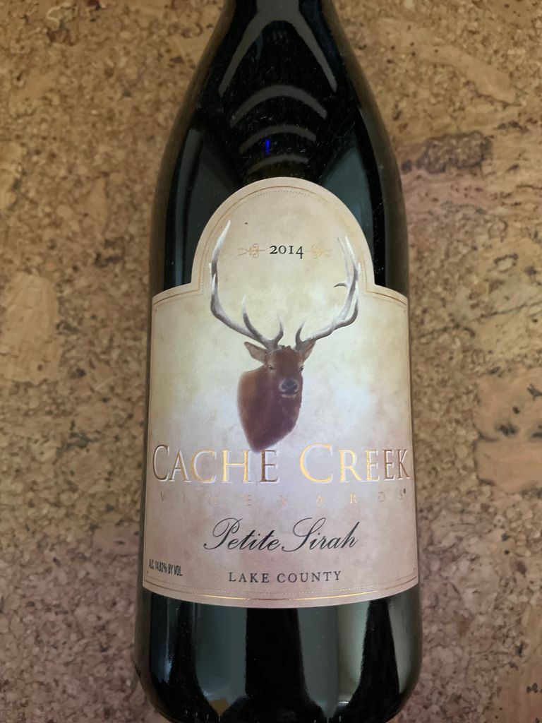2016 Cache Creek Petite Sirah, USA, California, North Coast, Lake ...