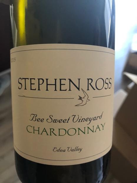 2015 Stephen Ross Chardonnay, USA, California, Central Coast, Edna ...