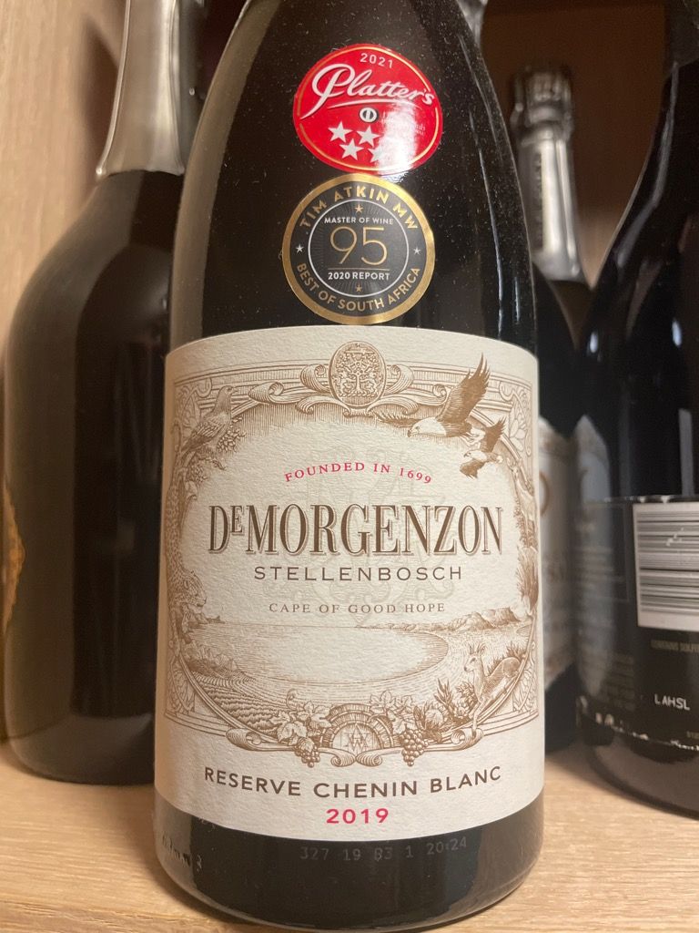 2021 DeMorgenzon Chenin Blanc Reserve, South Africa, Coastal Region ...