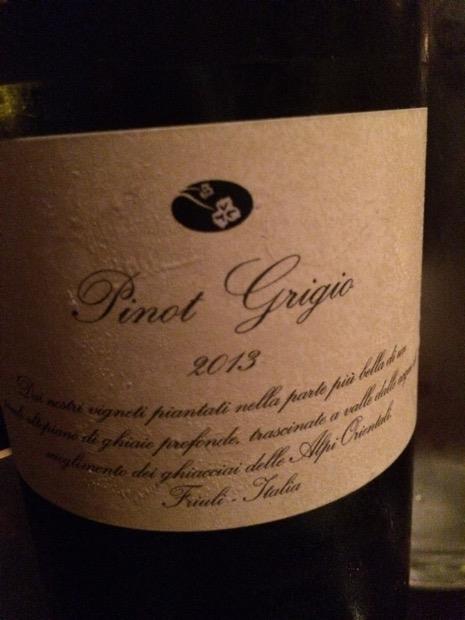 2013 Lis Neris Friuli Isonzo Pinot Grigio, Italy, Friuli-Venezia Giulia ...