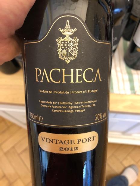 2012 Quinta da Pacheca Porto Vintage, Portugal, Douro, Porto ...