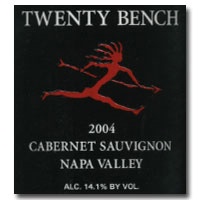 2004 Nine North Wine Company Cabernet Sauvignon Twenty Bench, USA ...