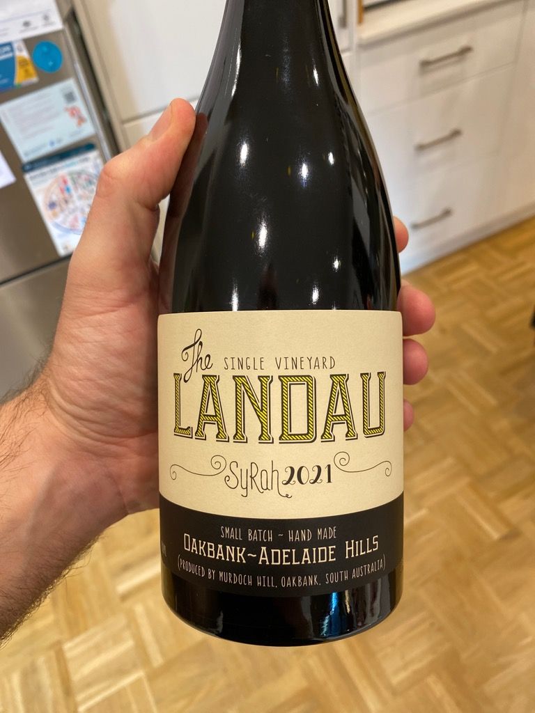 2022 Murdoch Hill Syrah Landau, Australia, South Australia, Mount Lofty ...