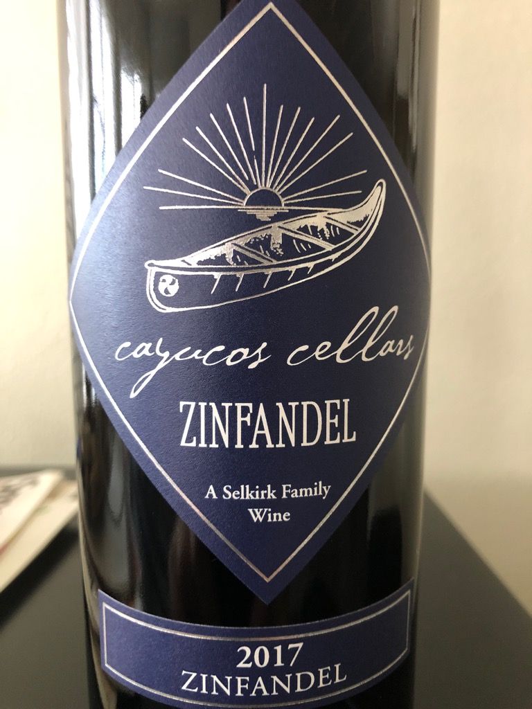 2017 Cayucos Cellars Zinfandel, USA, California, Central Coast, Paso ...
