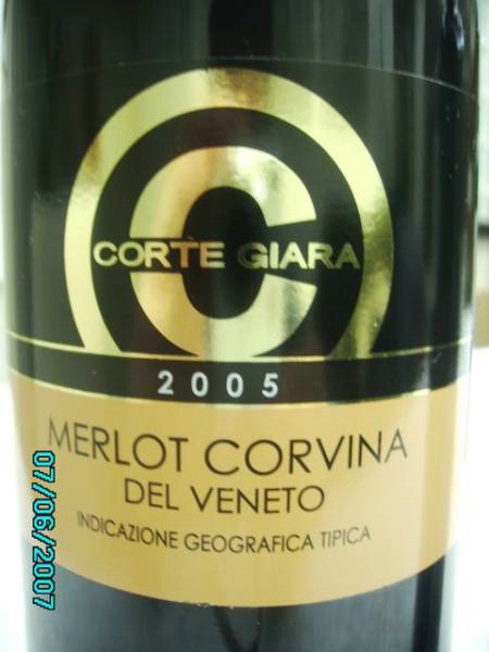 2005 Allegrini Corte Giara Merlot Corvina Veneto IGT, Italy, Veneto ...