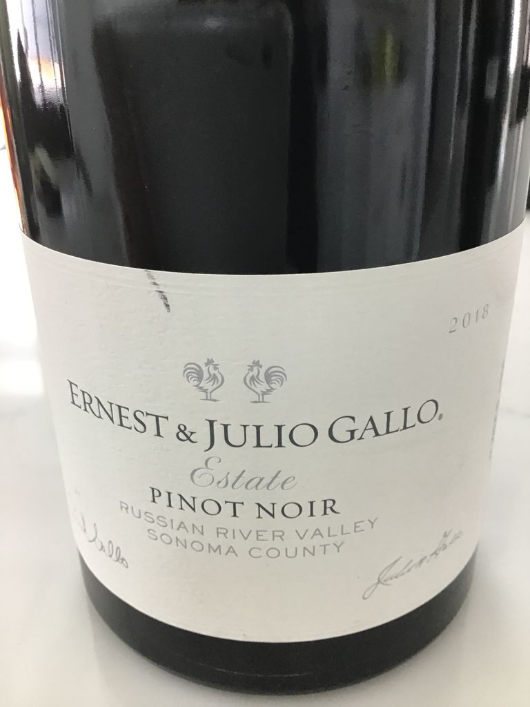 2020 Gallo Family Vineyards / Gallo of Sonoma Pinot Noir Estate Russian ...
