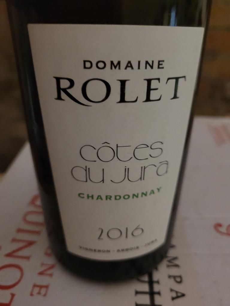2020 Domaine Rolet Chardonnay Côtes du Jura, France, Jura, Côtes du ...