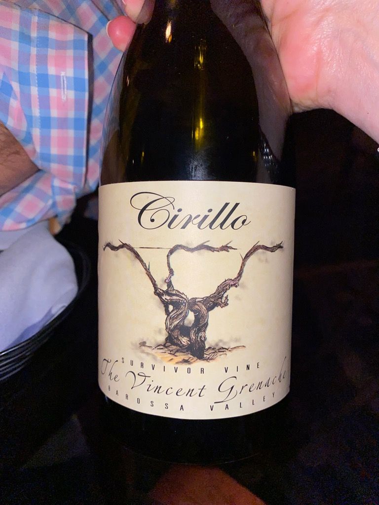 2021 Cirillo Grenache 1850's Old Vine, Australia, South Australia ...