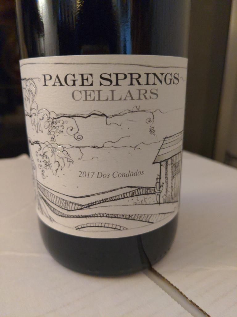 2017 Page Springs Cellars Dos Condados, USA, Arizona, Cochise County ...