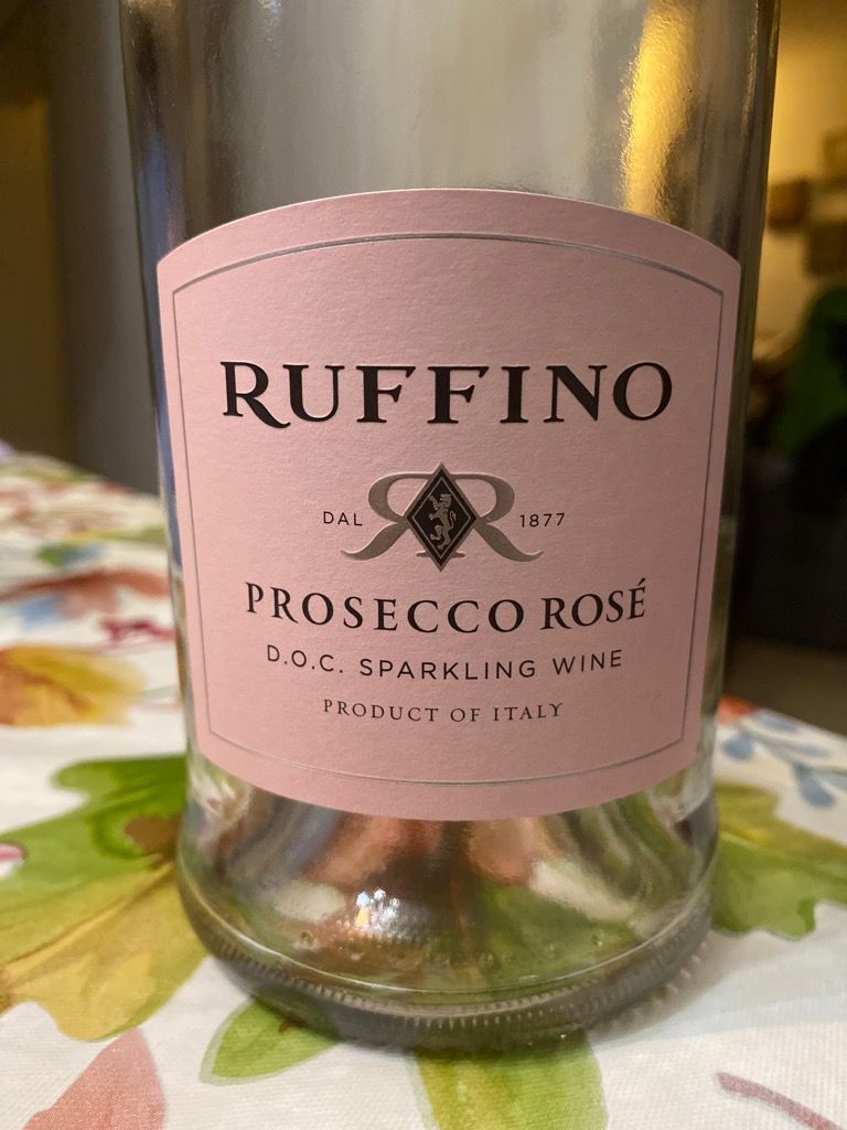 2020 Ruffino Prosecco Rosé, Italy, Veneto / Friuli-Venezia Giulia ...
