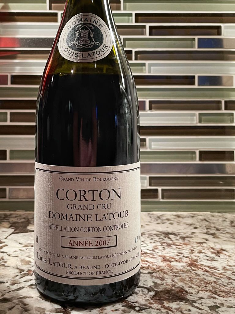 2007 Louis Latour Corton, France, Burgundy, Côte de Beaune, Corton ...