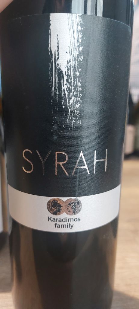 2020 Karadimos Family Syrah, Greece, Continental Greece - CellarTracker