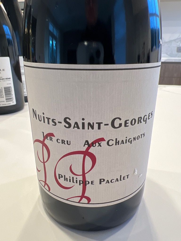 2020 Philippe Pacalet Nuits St. Georges 1er Cru Aux Chaignots, France ...