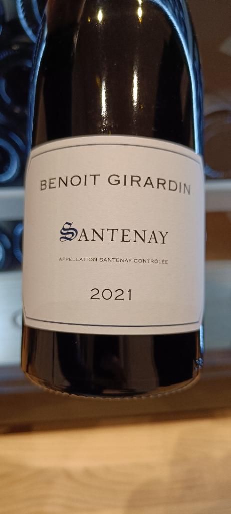2021 Benoit Girardin Santenay, France, Burgundy, Côte de Beaune ...