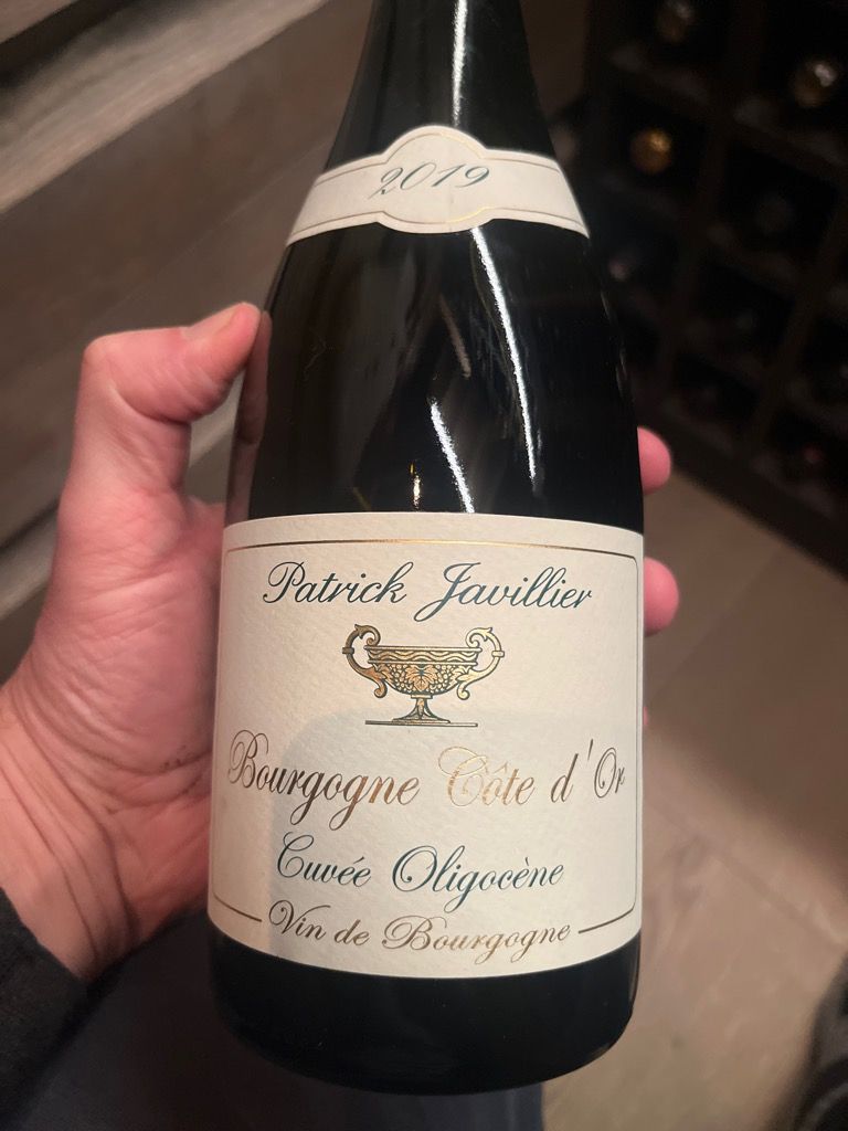 2019 Domaine Patrick Javillier Bourgogne Côte d'Or Cuvée Oligocène, France, Burgundy, Bourgogne ...