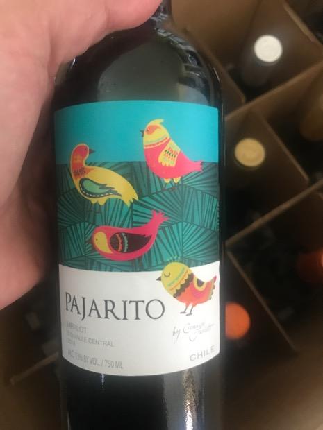 2017 PAJARITO Merlot, Chile, Central Valley - CellarTracker