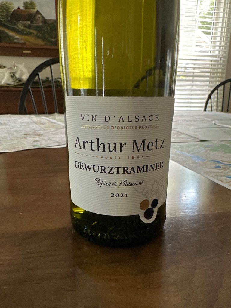 2021 Arthur Metz Gewurztraminer Épicé Puissant, France, Alsace - CellarTracker