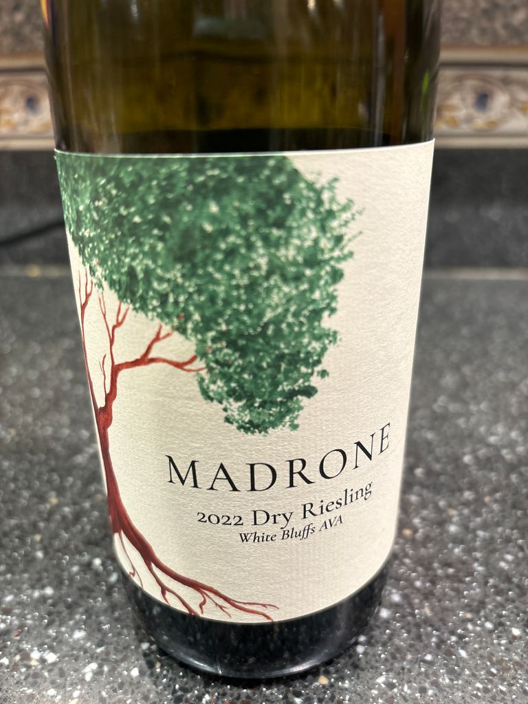 2021 Madrone Cellars Dry Riesling, USA, Washington, Columbia Valley ...