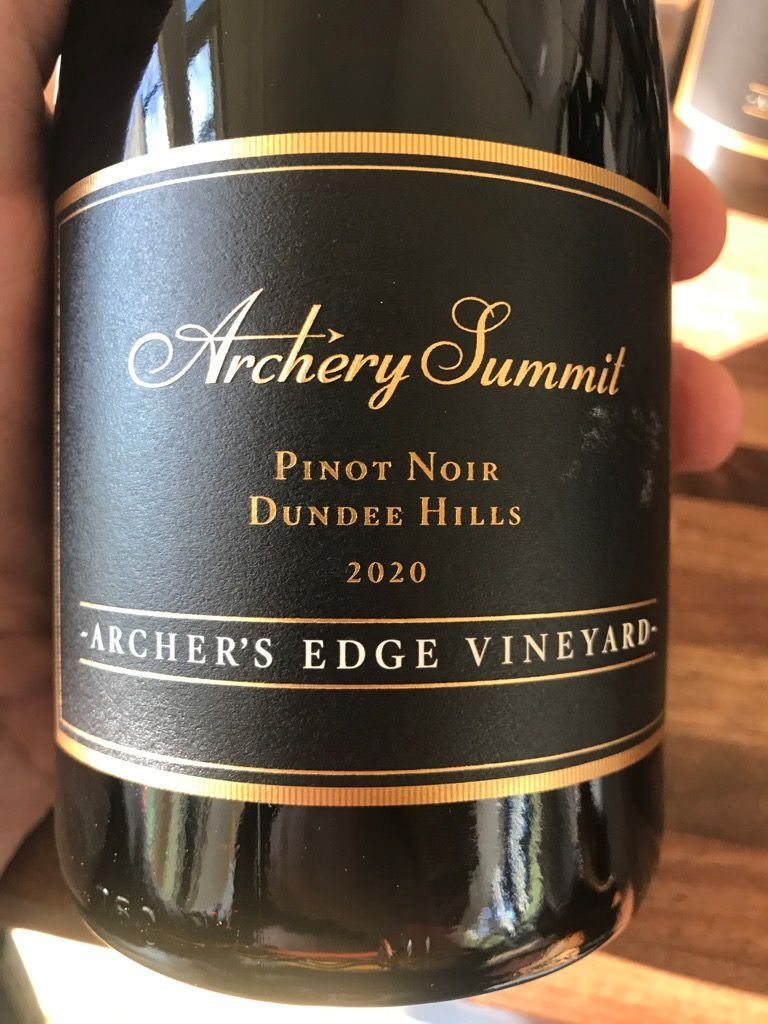 2020 Archery Summit Pinot Noir Archer's Edge, USA, Oregon, Willamette ...