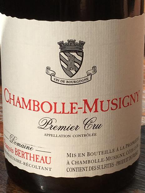 2012 Domaine Bertheau (Pierre et François) Chambolle-Musigny 1er Cru ...