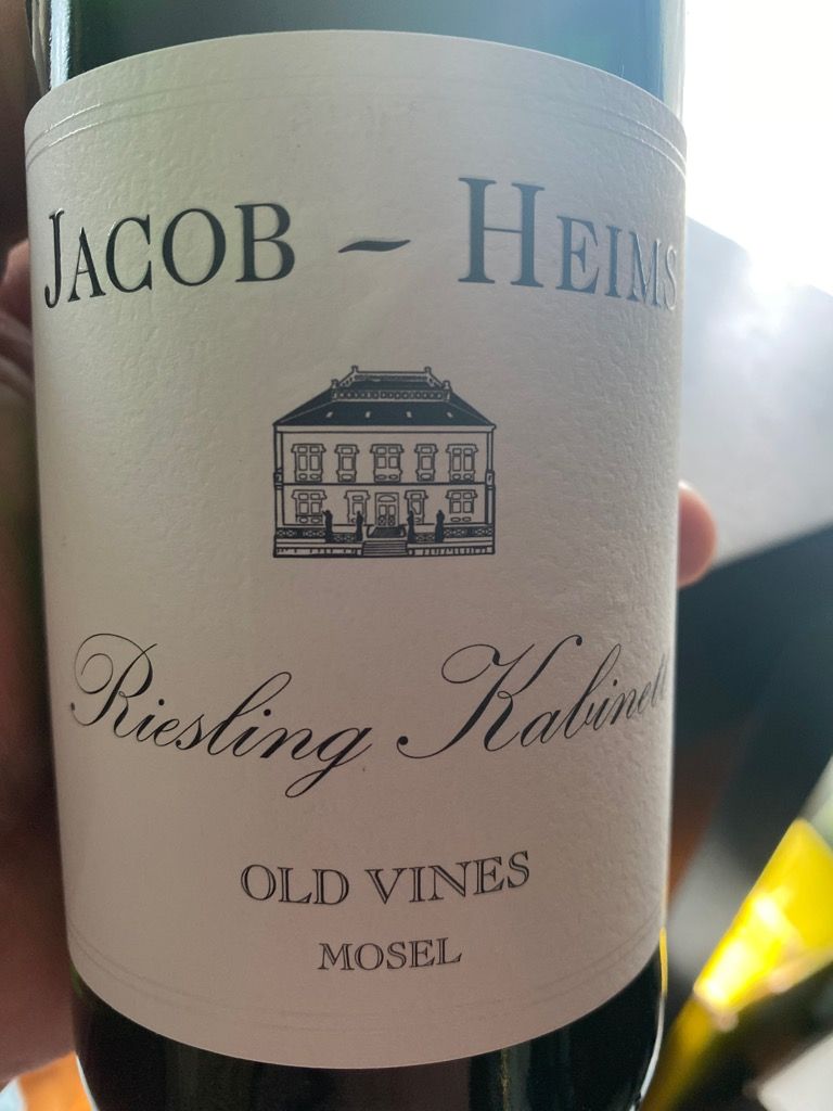 2019 Jacob Heims Riesling Old Vines, Germany, Mosel Saar Ruwer ...