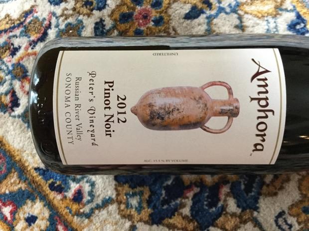 2011 Amphora Winery Pinot Noir Peters Vineyard, USA, California, Sonoma ...
