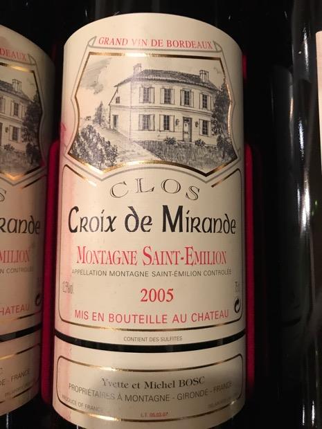 2005 Clos Croix de Mirande L'Insolent, France, Bordeaux, Libournais ...