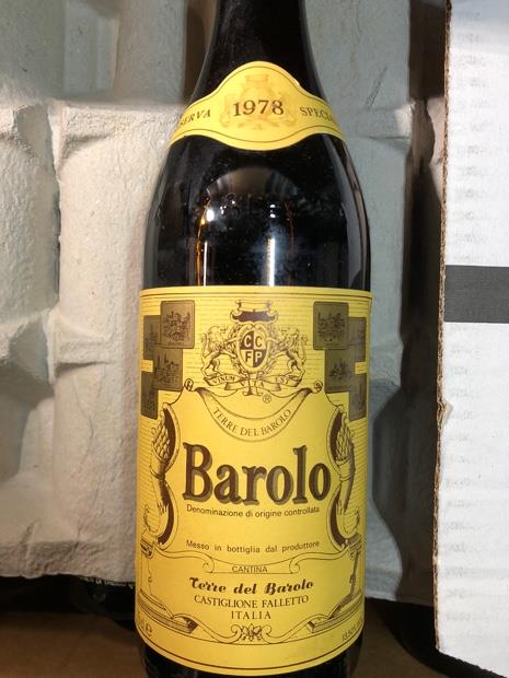 1971 Cantina Terre Del Barolo Barolo Riserva Speciale, Italy, Piedmont ...
