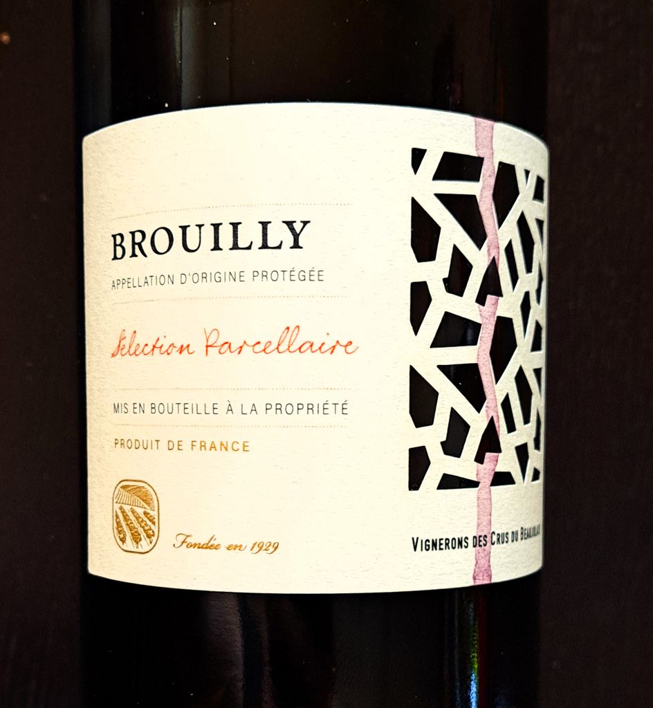 2022 Vinescence Brouilly Selection Parcellaire, France, Burgundy ...