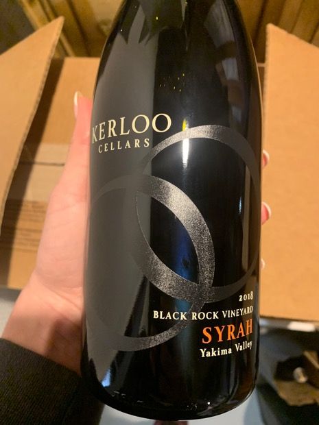 2018 Kerloo Cellars Syrah Black Rock Vineyard, USA, Washington ...