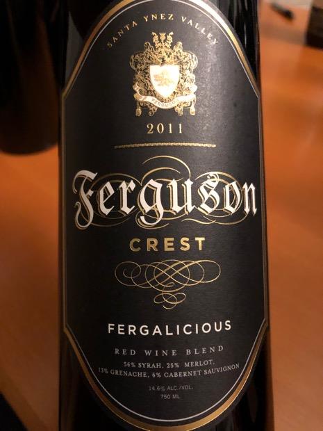 2011 Ferguson Crest Fergalicious, USA, California, Central Coast, Santa ...