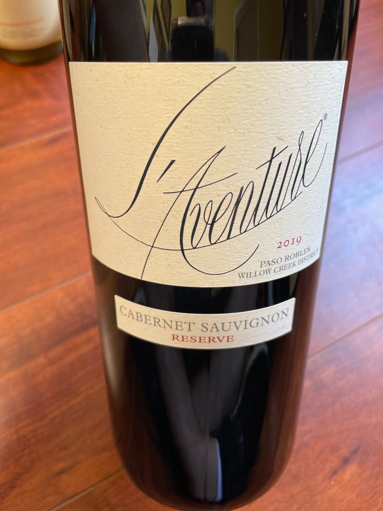 2019 L'Aventure Cabernet Sauvignon Reserve, USA, California, Central ...