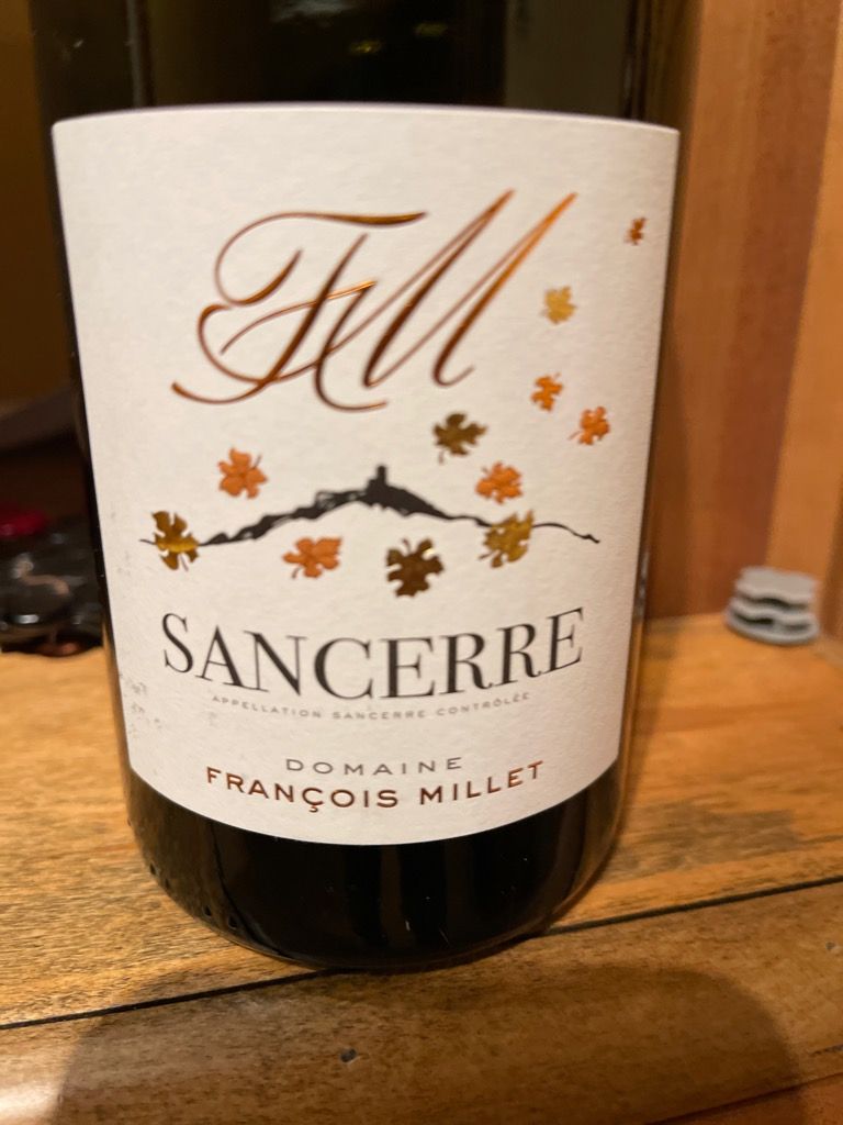 2022 Domaine Francois Millet Sancerre, France, Loire Valley, Upper ...