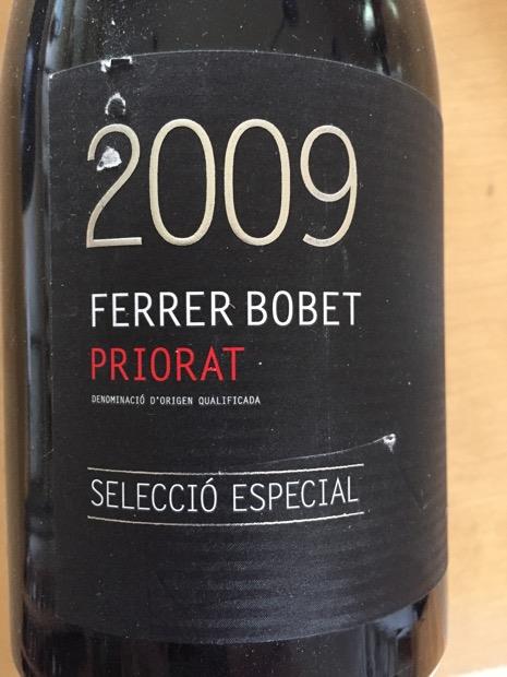 2009 Ferrer Bobet Priorat Selecció Especial Vinyes Velles, Spain ...