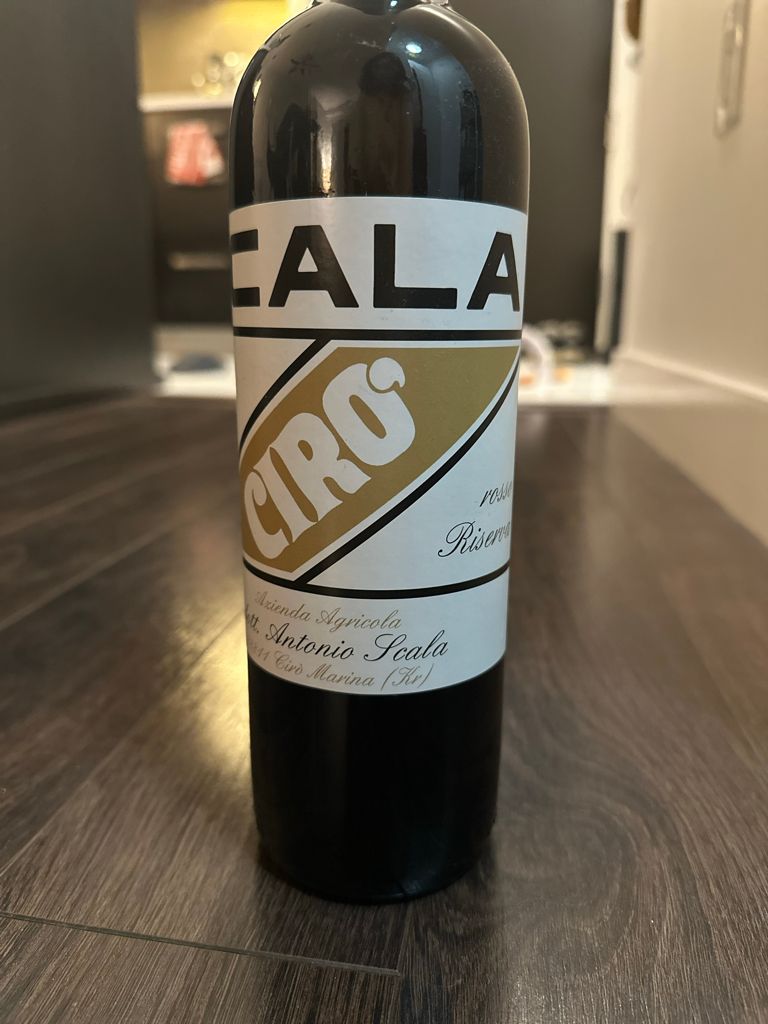 2021 Luigi Scala Cirò Classico Superiore Durì Riserva, Italy, Calabria ...
