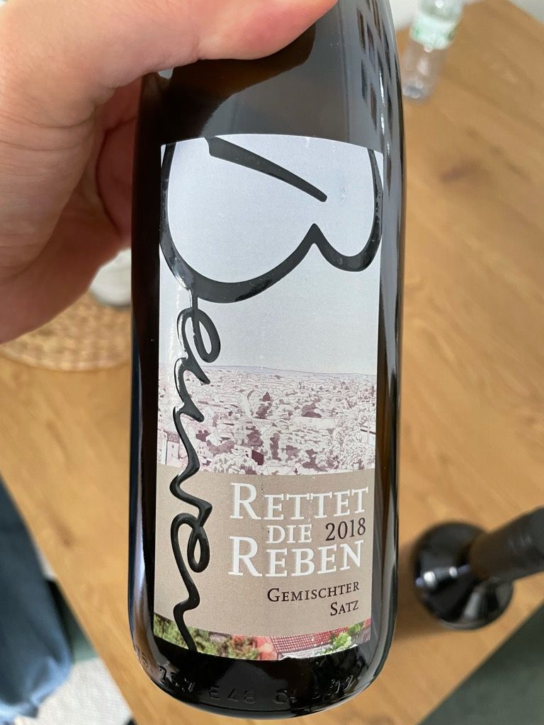 2020 Weingut Beurer Rettet die Reben, Germany, Württemberg - CellarTracker