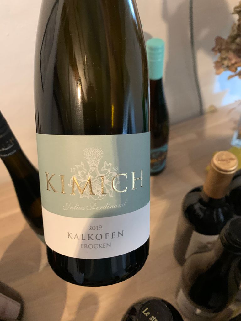 2020 Kimich Deidesheimer Kalkofen Riesling Spätlese trocken, Germany ...
