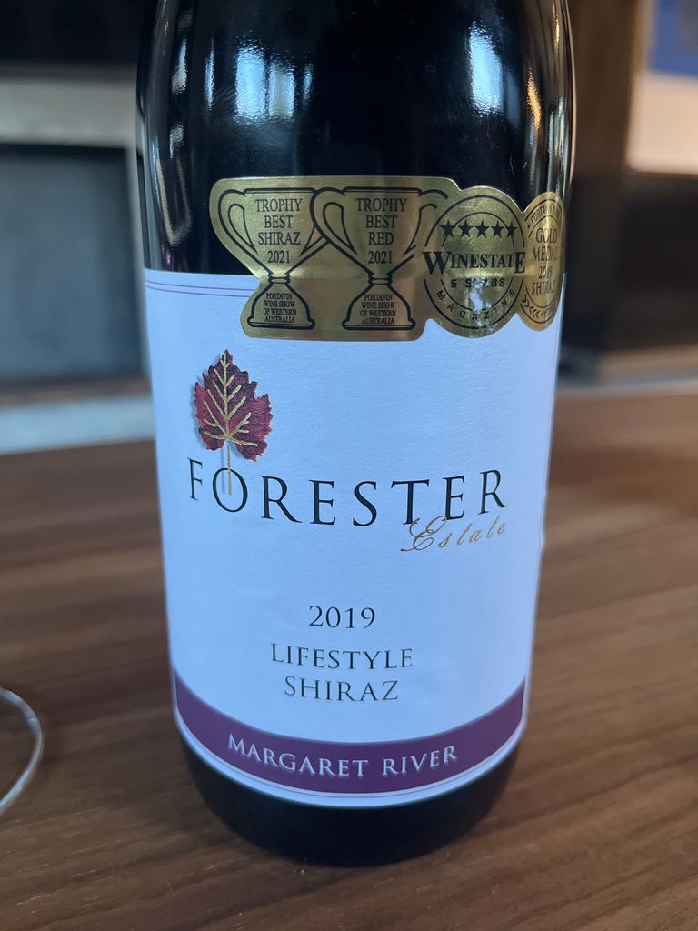 2021 Forester Estate Shiraz, Australia, Western Australia, South West ...