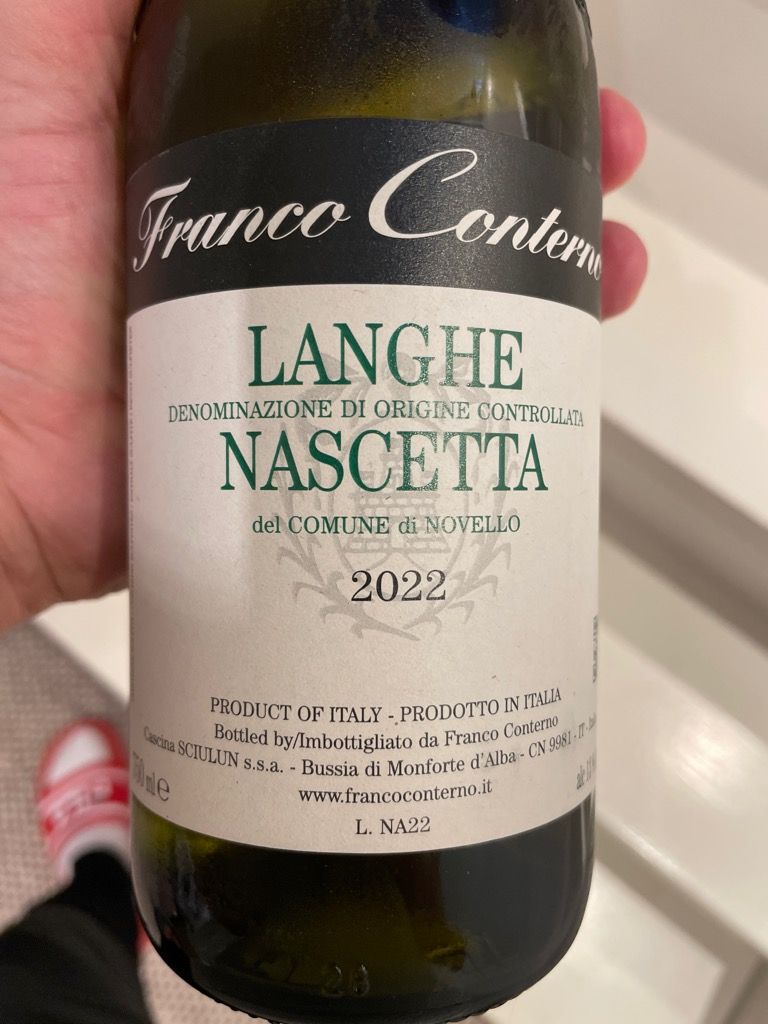 2022 Franco Conterno Langhe Nascetta, Italy, Piedmont, Langhe, Langhe ...