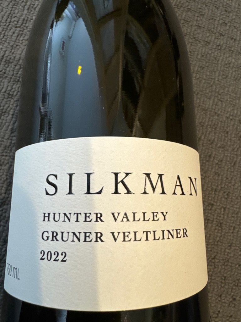 2023 Silkman Wines Grüner Veltliner, Australia, New South Wales, Hunter ...