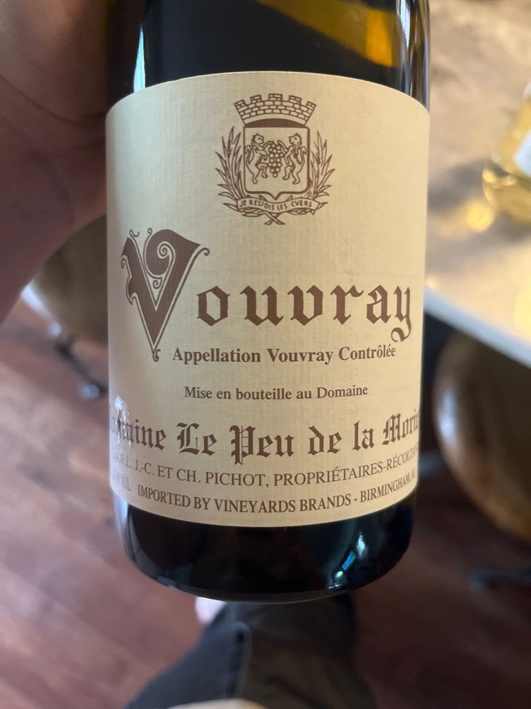 2022 Domaine Pichot Vouvray Domaine Le Peu de la Moriette, France ...