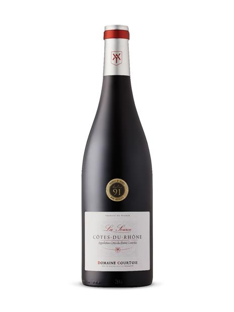2015 Domaine Courtois Côtes du Rhône La Source, France, Rhône, Southern ...