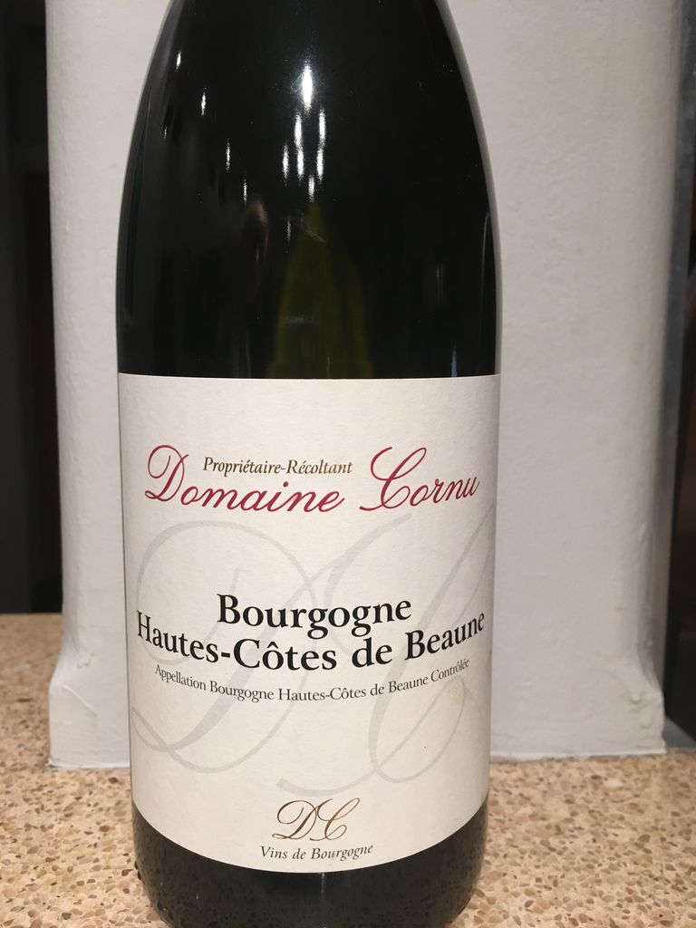 2019 Domaine Cornu Bourgogne Hautes-Côtes de Beaune Blanc, France ...