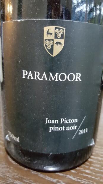 2011 Paramoor Pinot Noir Joan Picton, Australia, Victoria, Port Phillip ...