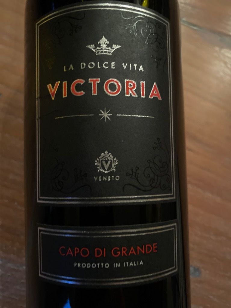 2018 Colli Vicentini Victoria La Dolce Vita Capo di Grande, Italy ...