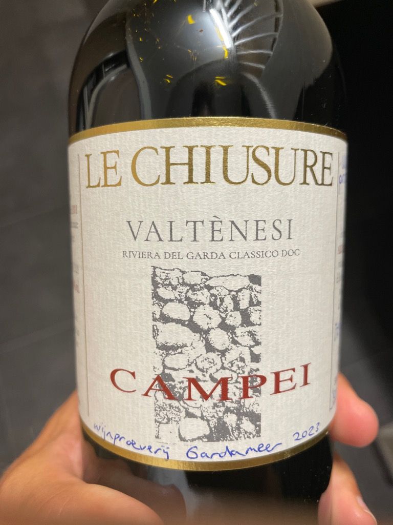 2017 Le Chiusure Valtènesi Campei, Italy, Lombardia, Valtènesi ...