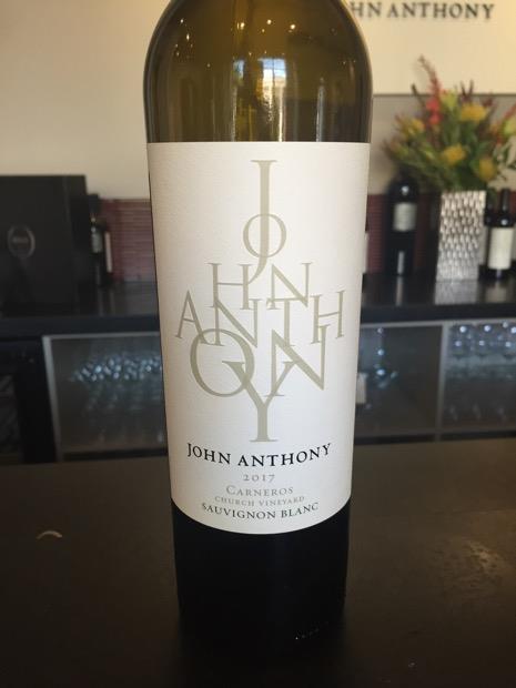 2017 John Anthony Vineyards Cabernet Sauvignon Napa Valley, USA ...