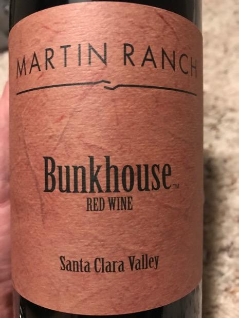 2022 Martin Ranch Winery Bunkhouse Red, USA, California, Central Coast ...