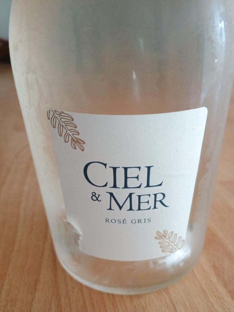 2022 Les Producteurs Réunis Cébazan Entre Ciel et Mer Rosé Gris, France ...